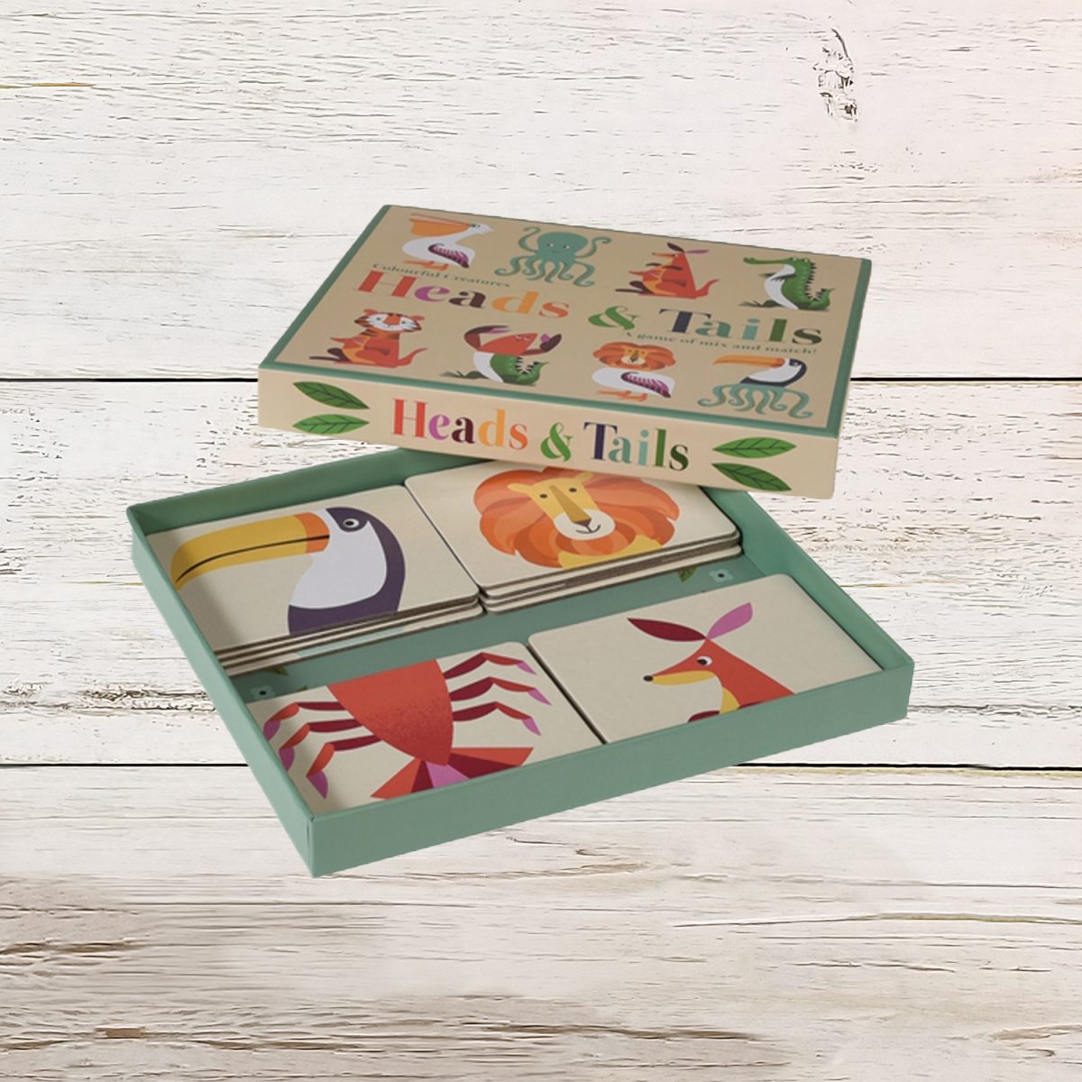 Colourful Creatures Heads and Tails Game - Click2Bag